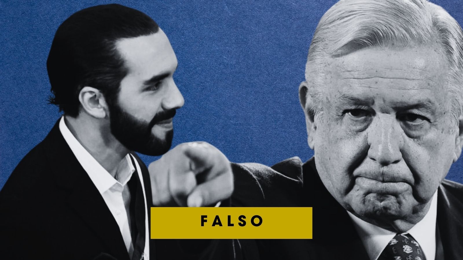 Es Falso que AMLO respondió Bukele por sus críticas a México | Infodemia.